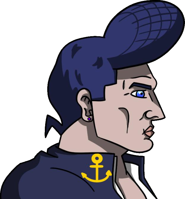 Josuke Higashikata Jojo's Chad - Wojak Land